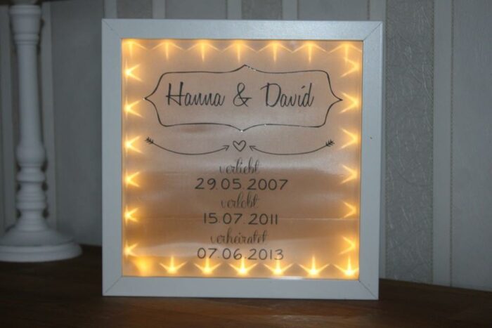 Werbetechnik: Design LED Bilderrahmen - Folien-Arbeiter.de